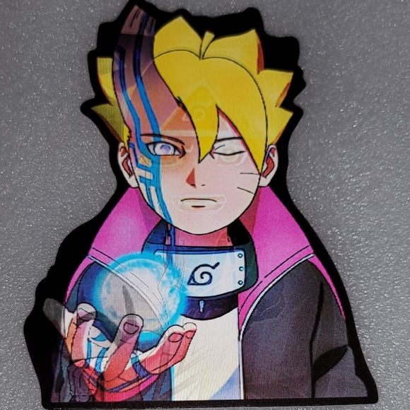 Wall Decor | 315 Boruto Holographic Lenticular Anime Decal Waterproof ...